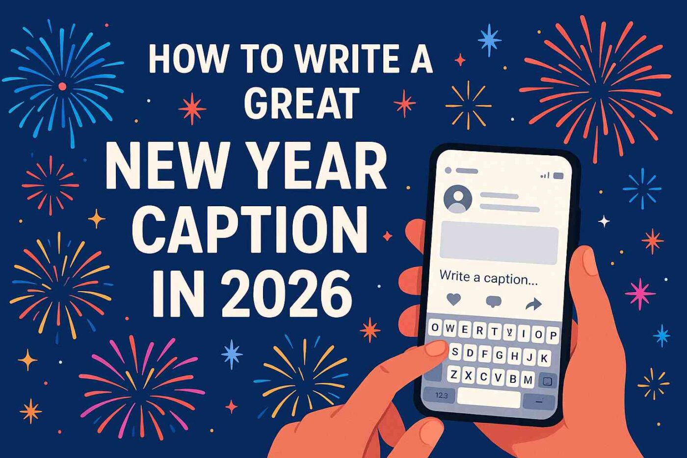 500+ New Year Captions for 2026 - MessageAR